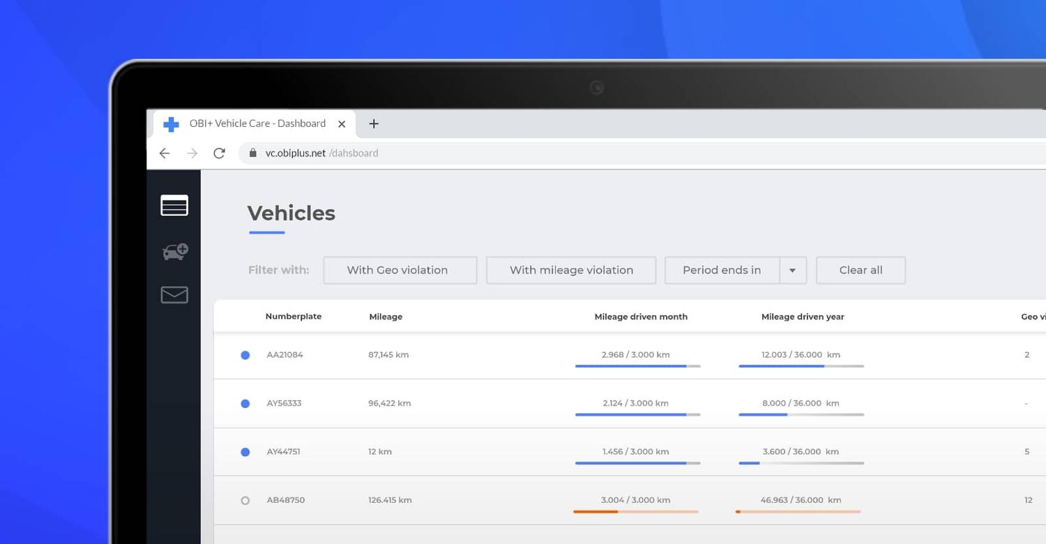 A complete connected car solution for leasing companies | OBI+
